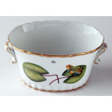 Anna Weatherley Anna's Favorites Yellow and Purple Flower Oval Cache ...