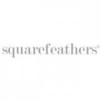 Square Feathers Pocket Watch Grey 14 × 20 in | Gracious Style