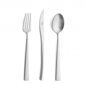 Cutipol Vario Matte Steel Flatware | Gracious Style