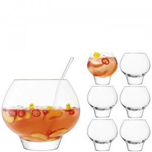 LSA Rum Tasting Glass 9.8 oz Clear, Set of Two | Gracious Style