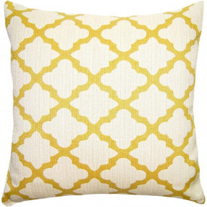 Square Feathers Dusk Lattice 20 x 20 in Pillow | Gracious Style