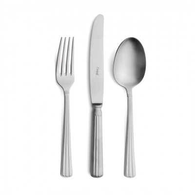 Cutipol Vario Matte Steel Flatware | Gracious Style