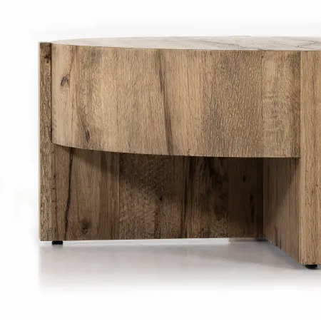 Four Hands Bingham Coffee Table Rustic Oak Veneer | Gracious Style