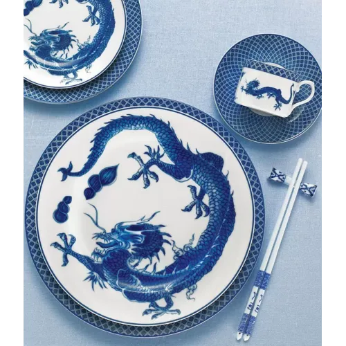 Mottahedeh Blue Dragon Dinnerware | Gracious Style