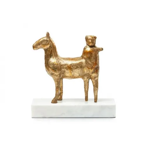 Villa & House Centaur Statue Gold Leaf | Gracious Style
