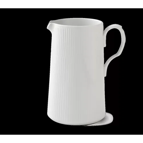 Royal Copenhagen White Fluted Modern Jug 1.7L | Gracious Style