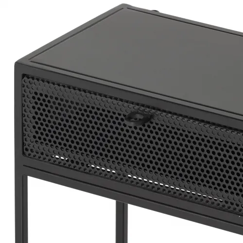 Four Hands Hendrick Console Table Black | Gracious Style