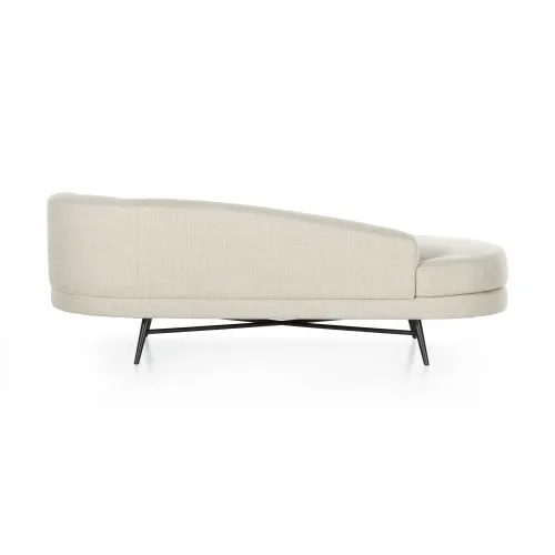 Four Hands Carmela Right Arm Facing Chaise Irving Taupe | Gracious Style