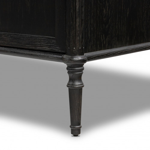 Four Hands Toulouse Sideboard Distressed Black Oak | Gracious Style