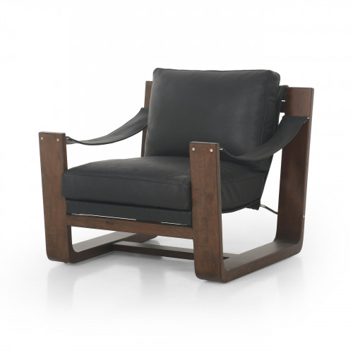 Four Hands Cesar Chair Carson Black | Gracious Style