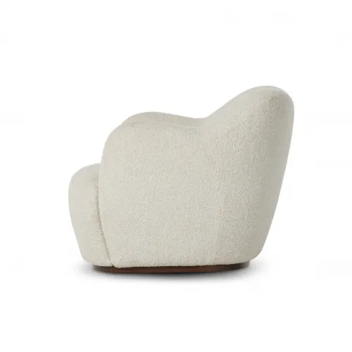 Four Hands Julius Swivel Chair Sheldon Ivory | Gracious Style