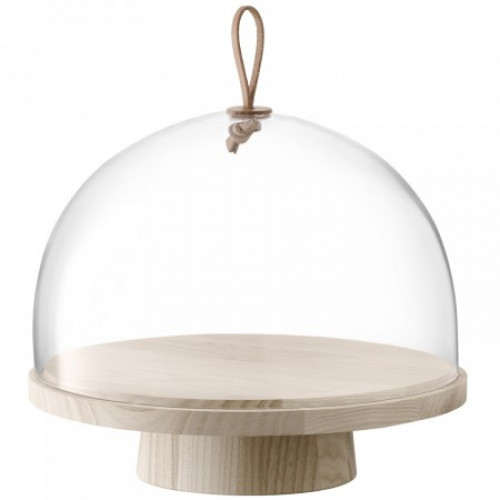 LSA Ivalo Ash Stand & Dome Diameter 28cm/H23cm Clear | Gracious Style