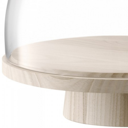 LSA Ivalo Ash Stand & Dome Diameter 28cm/H23cm Clear | Gracious Style