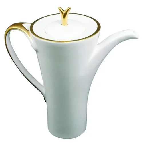 Prouna Comet Gold Coffee Pot h:10 in | Gracious Style