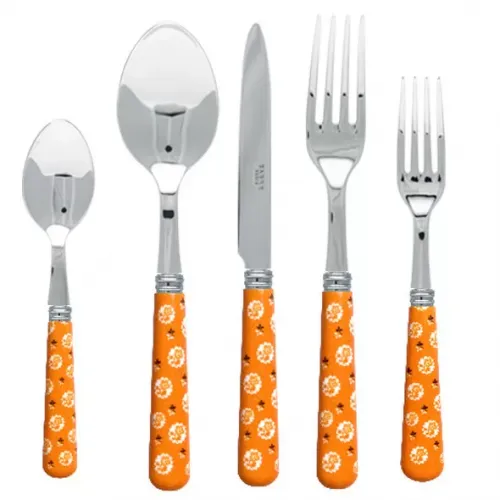 Sabre Provencal Orange Flatware | Gracious Style