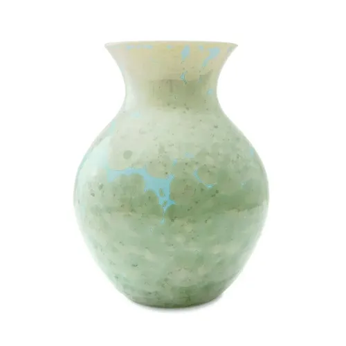 Simon Pearce Curio Crystalline Vase Large Jade | Gracious Style