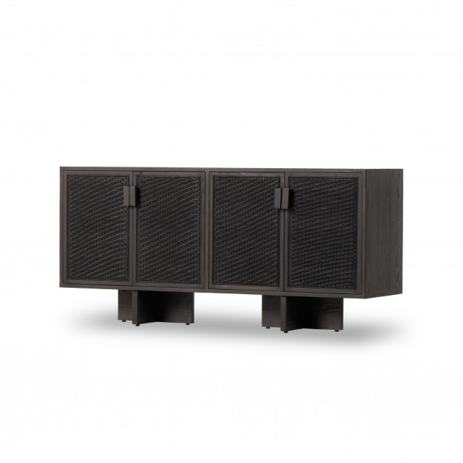 Four Hands Levon Sideboard-Black Pine | Gracious Style