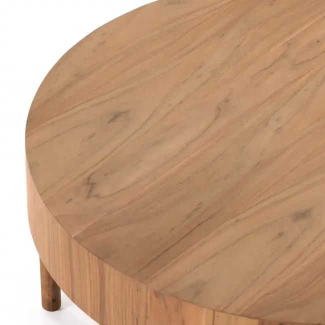 Four Hands Atmore Coffee Table Amber Oak | Gracious Style
