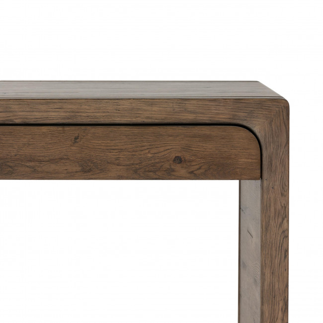 Four Hands Henry Desk-Rustic Grey Veneer | Gracious Style