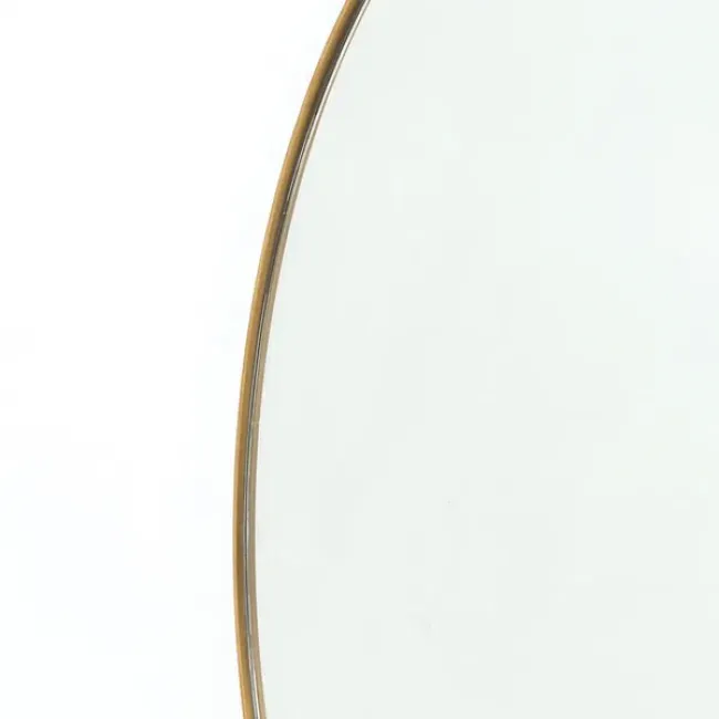 Four Hands Bellvue Round Mirror Polished Brass | Gracious Style