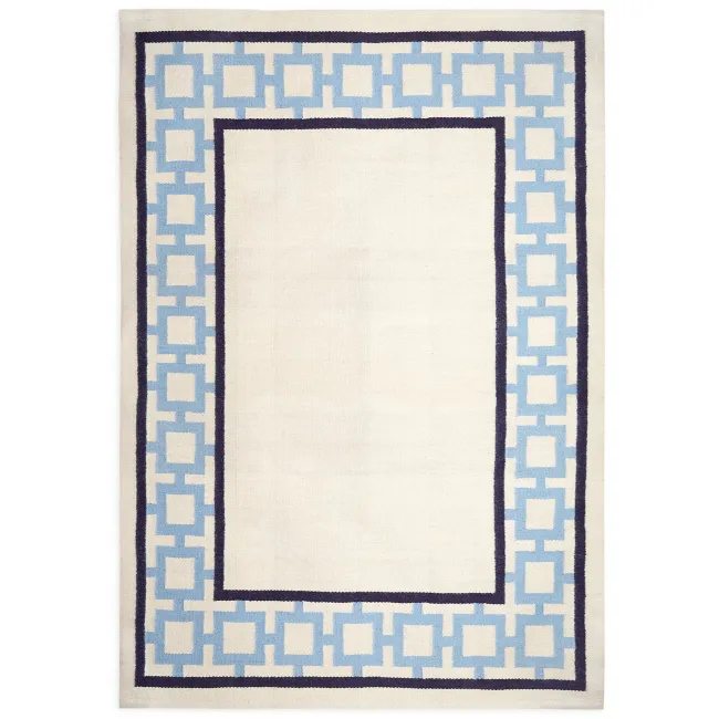 Jonathan Adler Nixon Border Reversible Peruvian Flatweave Rug ...