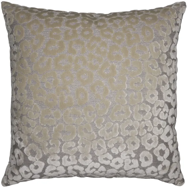 Square Feathers Chic Cheetah Natural 24 x 24 in Pillow | Gracious Style
