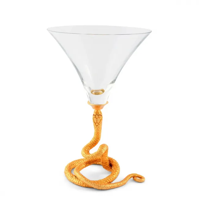 Vagabond House Snake Cocktail/Martini Glass | Gracious Style