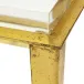 Villa & House Kimberly Side Table Gold Leaf | Gracious Style