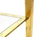 Villa & House Kimberly Side Table Gold Leaf | Gracious Style