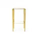 Villa & House Kimberly Side Table Gold Leaf | Gracious Style