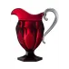 Mario Luca Giusti Roberta Pitcher Ruby H 10" x Diam 7.5"- 40 oz | Gracious Style