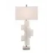 John-Richard Mondrian in White Alabaster Table Lamp | Gracious Style