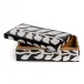 Tozai Leaf Patterned Black and White Covered Box | Gracious Style