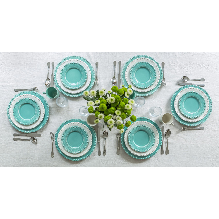 Bordallo Pinheiro Fantasy Sandy Grey Dinnerware | Gracious Style