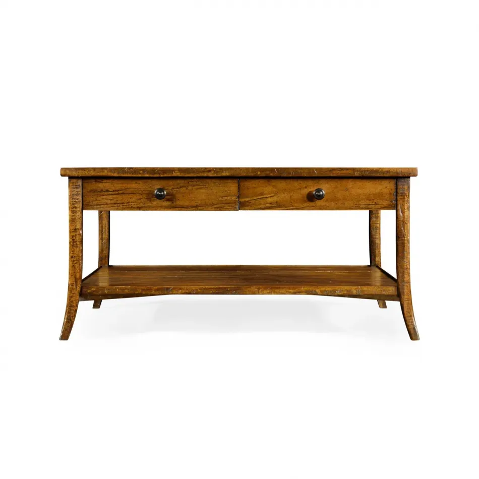 Jonathan Charles Casually Country Casually Country Coffee Table with ...