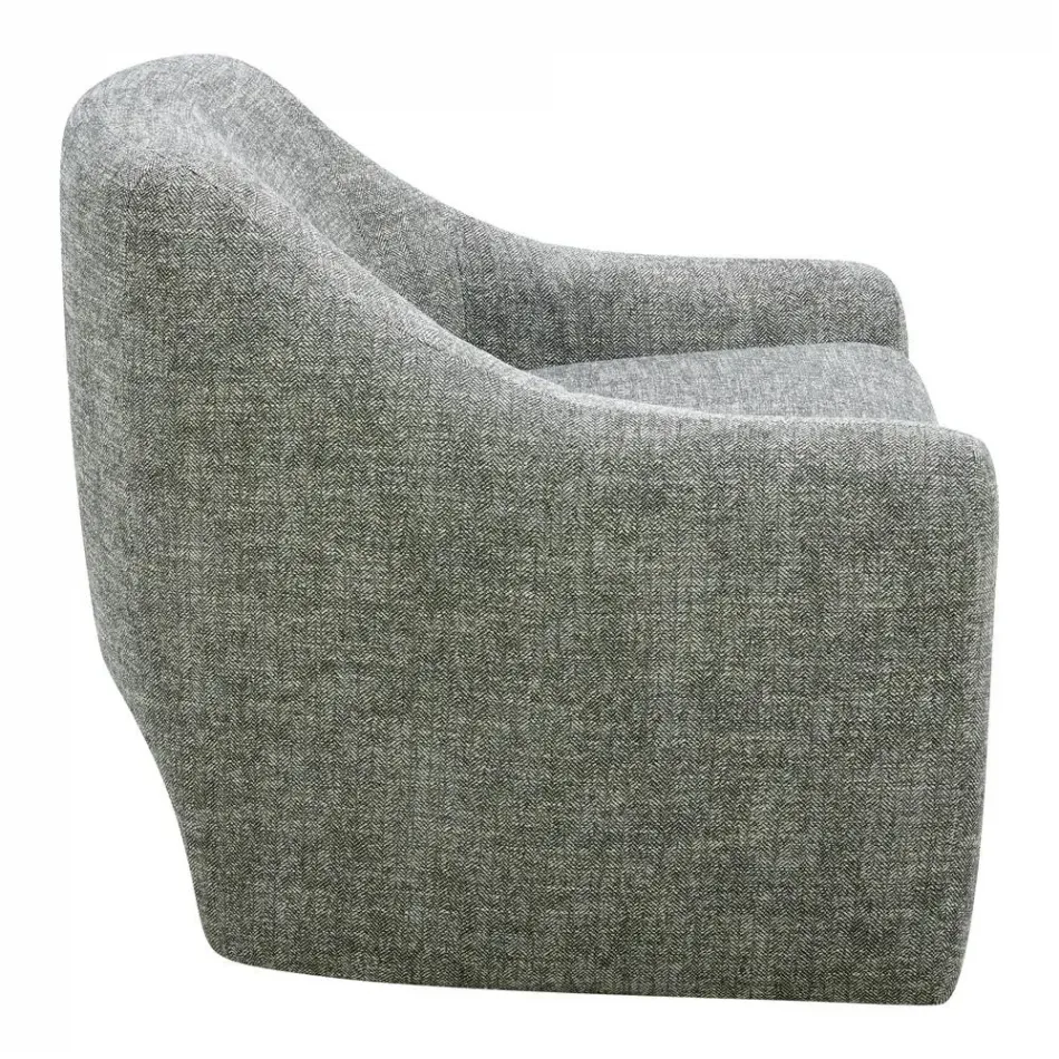 Moe's Home Kenzie Accent Chair Slated Moss | Gracious Style