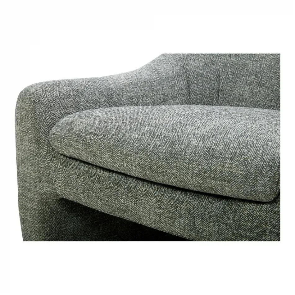 Moe's Home Kenzie Accent Chair Slated Moss | Gracious Style