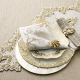 Kim Seybert Ivory Coast Table Setting | Gracious Style