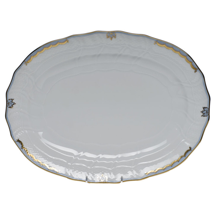 Herend Princess Victoria Light Blue Dinnerware | Gracious Style