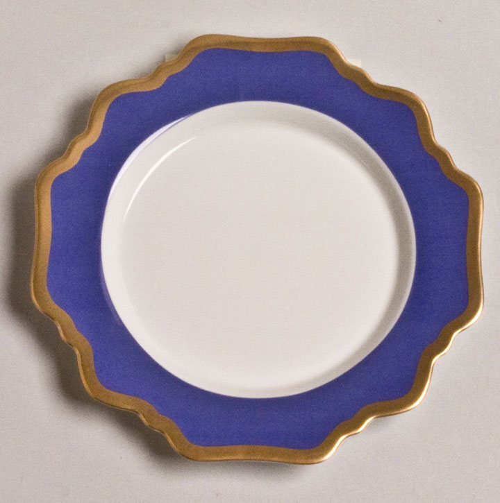 Anna Weatherley Anna's Palette Indigo Blue Dinnerware | Gracious Style