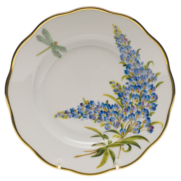 Herend American Wildflower Bluebonnet Dinnerware | Gracious Style