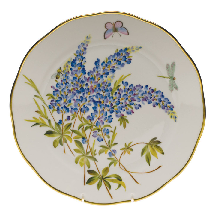Herend American Wildflower Bluebonnet Dinnerware | Gracious Style