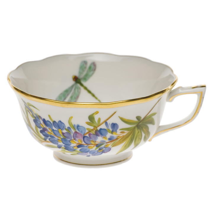 Herend American Wildflower Bluebonnet Dinnerware | Gracious Style