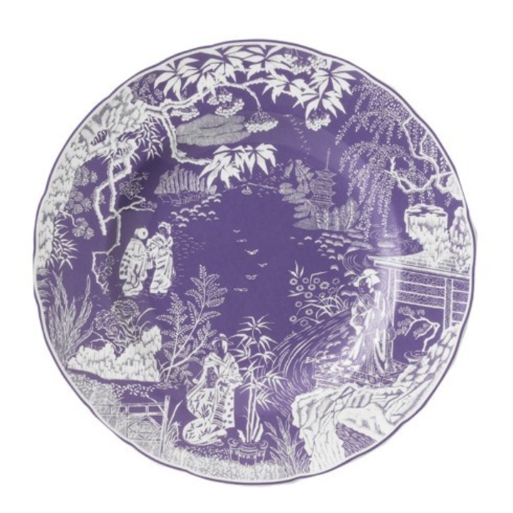 Royal Crown Derby Mikado Lavender Dinnerware | Gracious Style