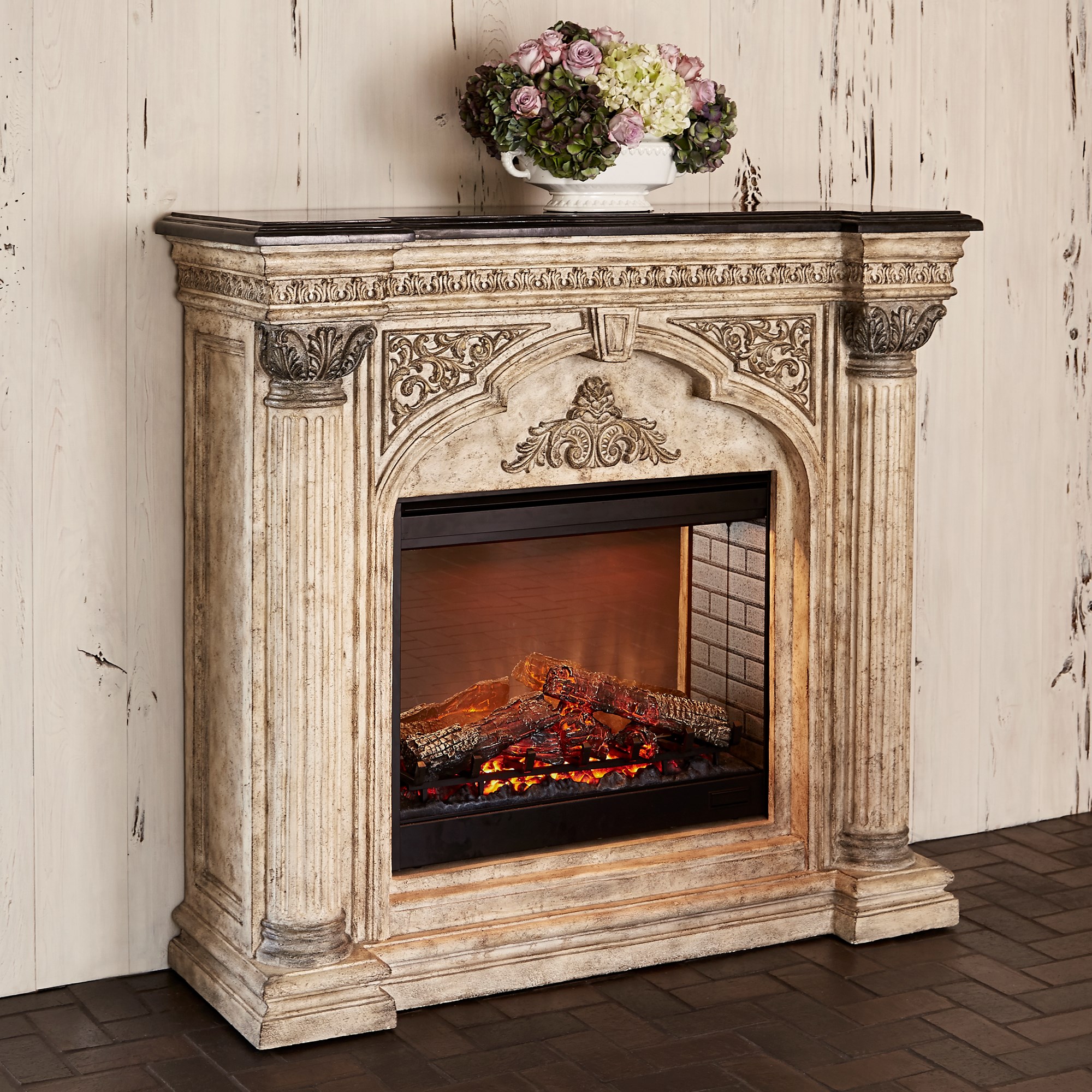 Ambella Home Arch Electric Fireplace | Gracious Style
