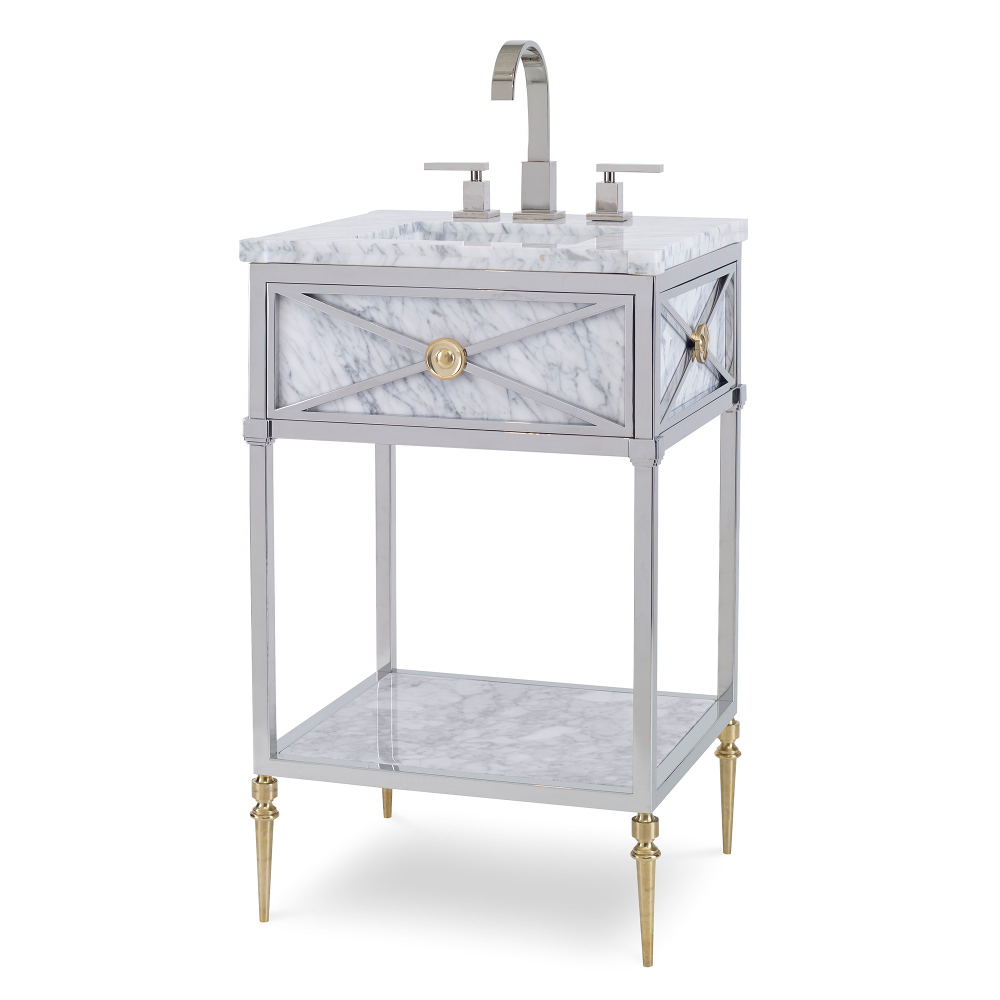 Ambella Home Napoleon Petite Sink Chest Bath Vanity | Gracious Style