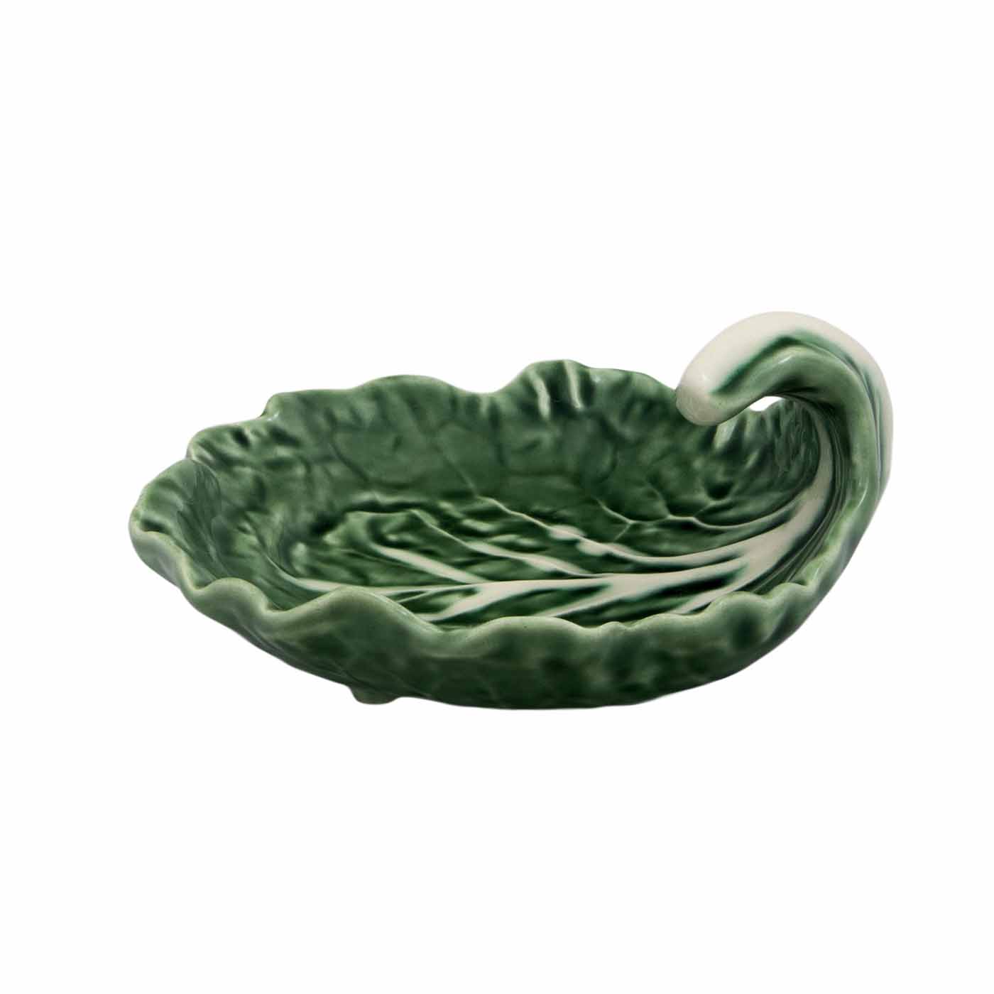 Bordallo Pinheiro Cabbage Green Leaf With Curvature 4" | Gracious Style