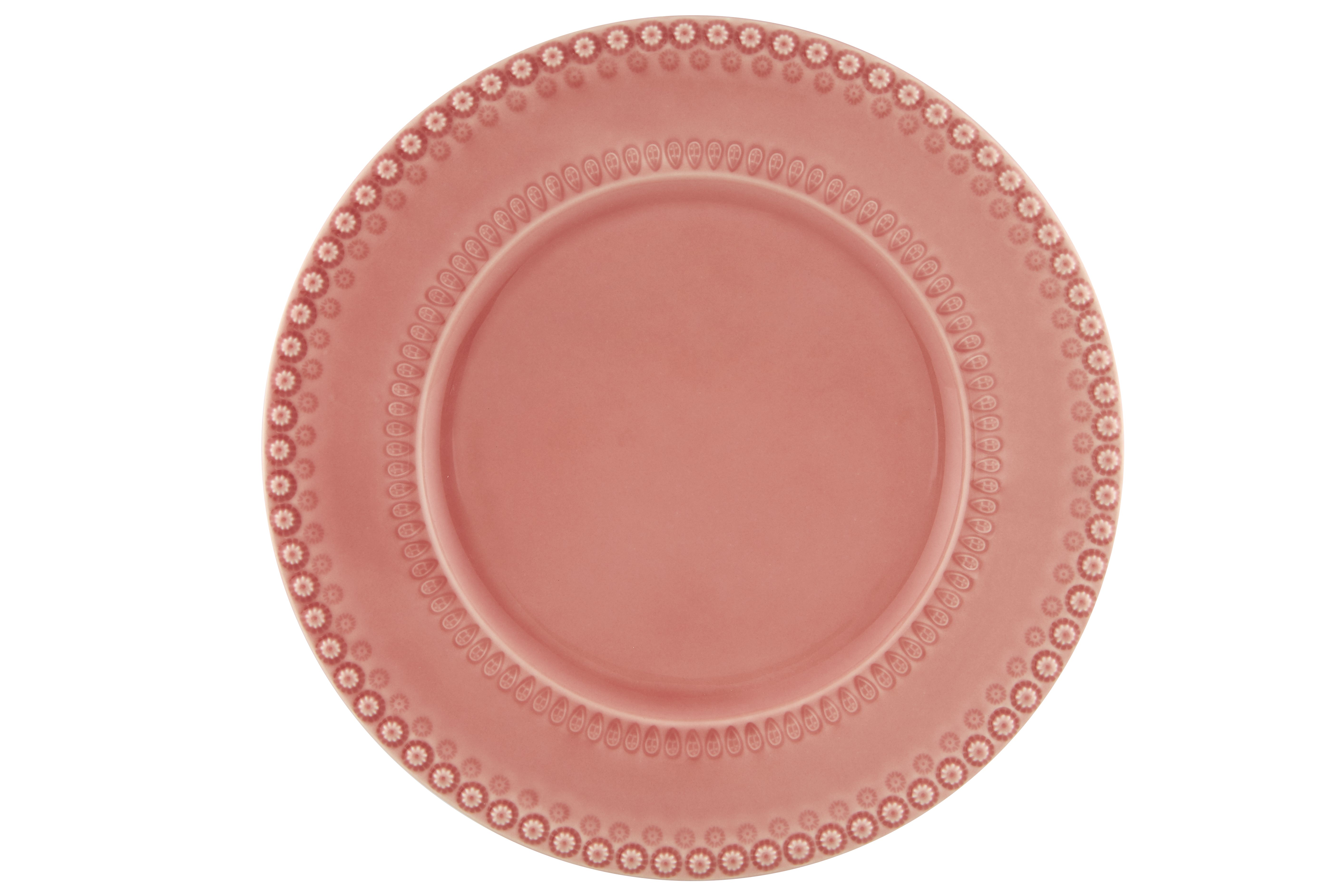 Bordallo Pinheiro Fantasy Pink Charger Plate | Gracious Style