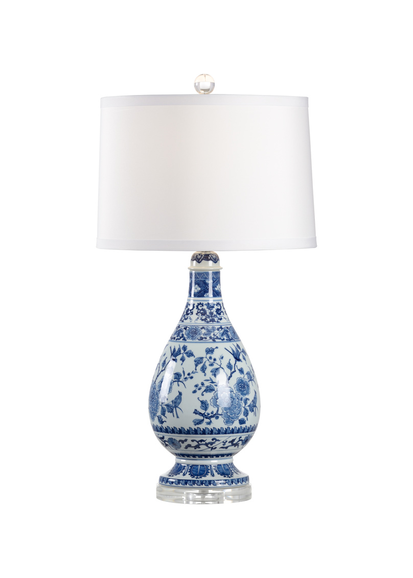 Wildwood Lamps Delft Pilgrim Vase Table Lamp | Gracious Style