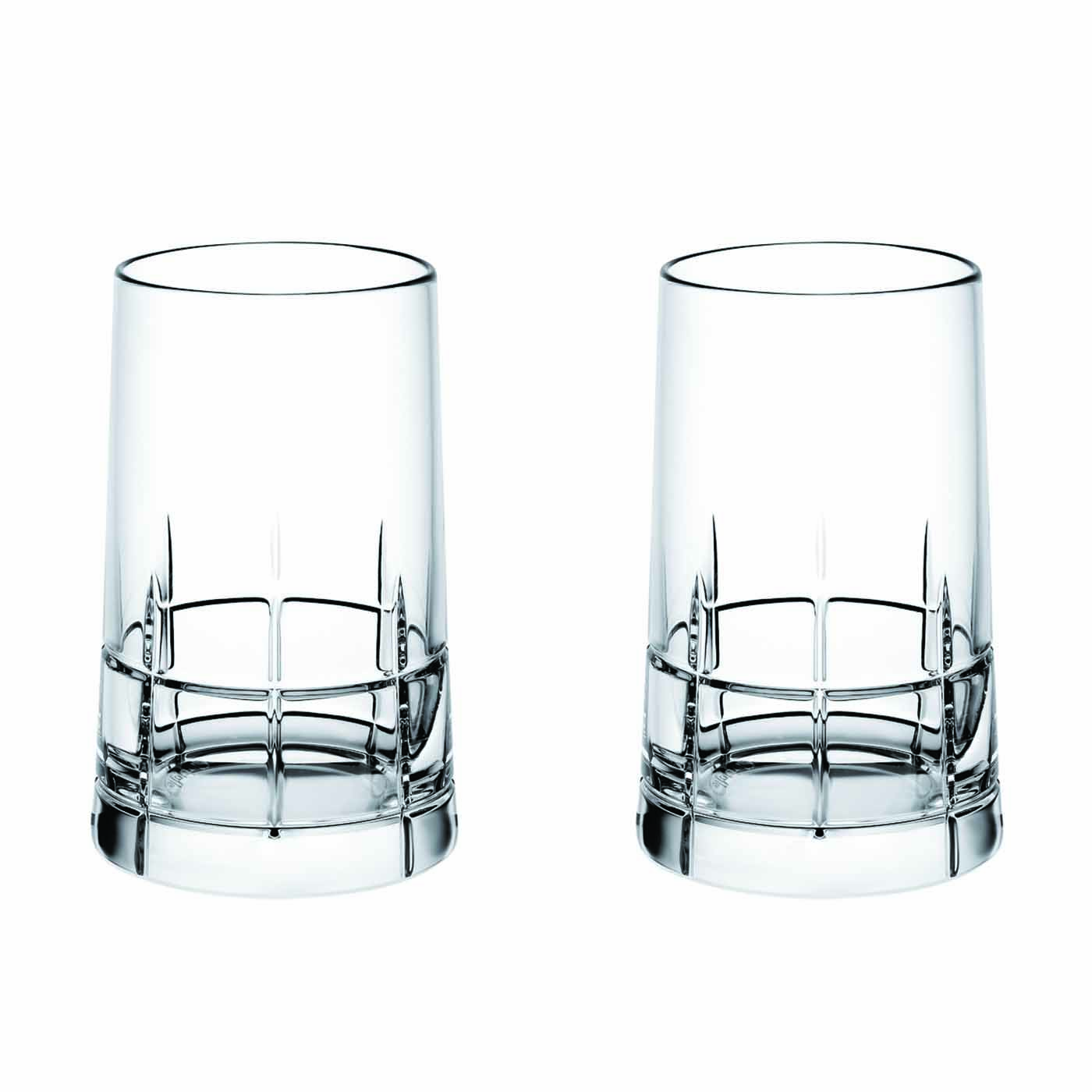 Christofle Graphik Gift box of 4 vodka glasses in crystal | Gracious Style